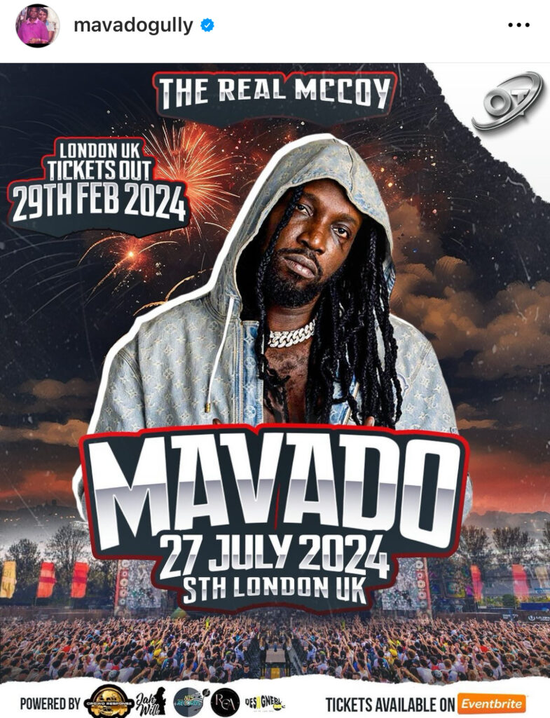 450, Mavado booked as headliners for Grand Cayman concert in May