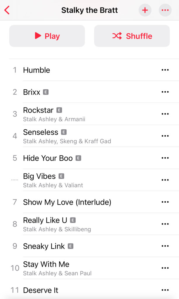 Sean Paul, Skillibeng, Valiant, Skeng among stars featured on Stalk Ashley’s "the Bratt” album