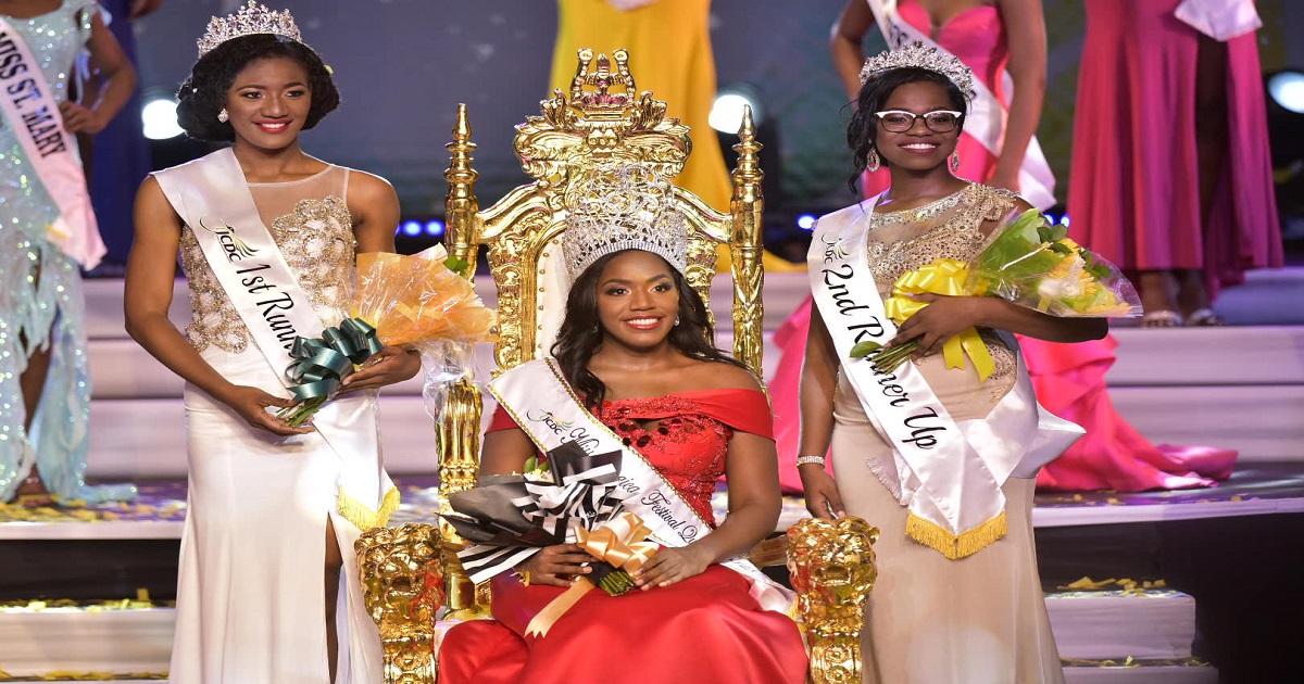 Photo: Miss Jamaica Festival Queen 2021 is Dominic Reid