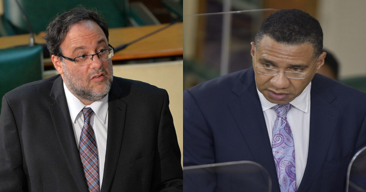 Golding says Holness must adjust his behavior