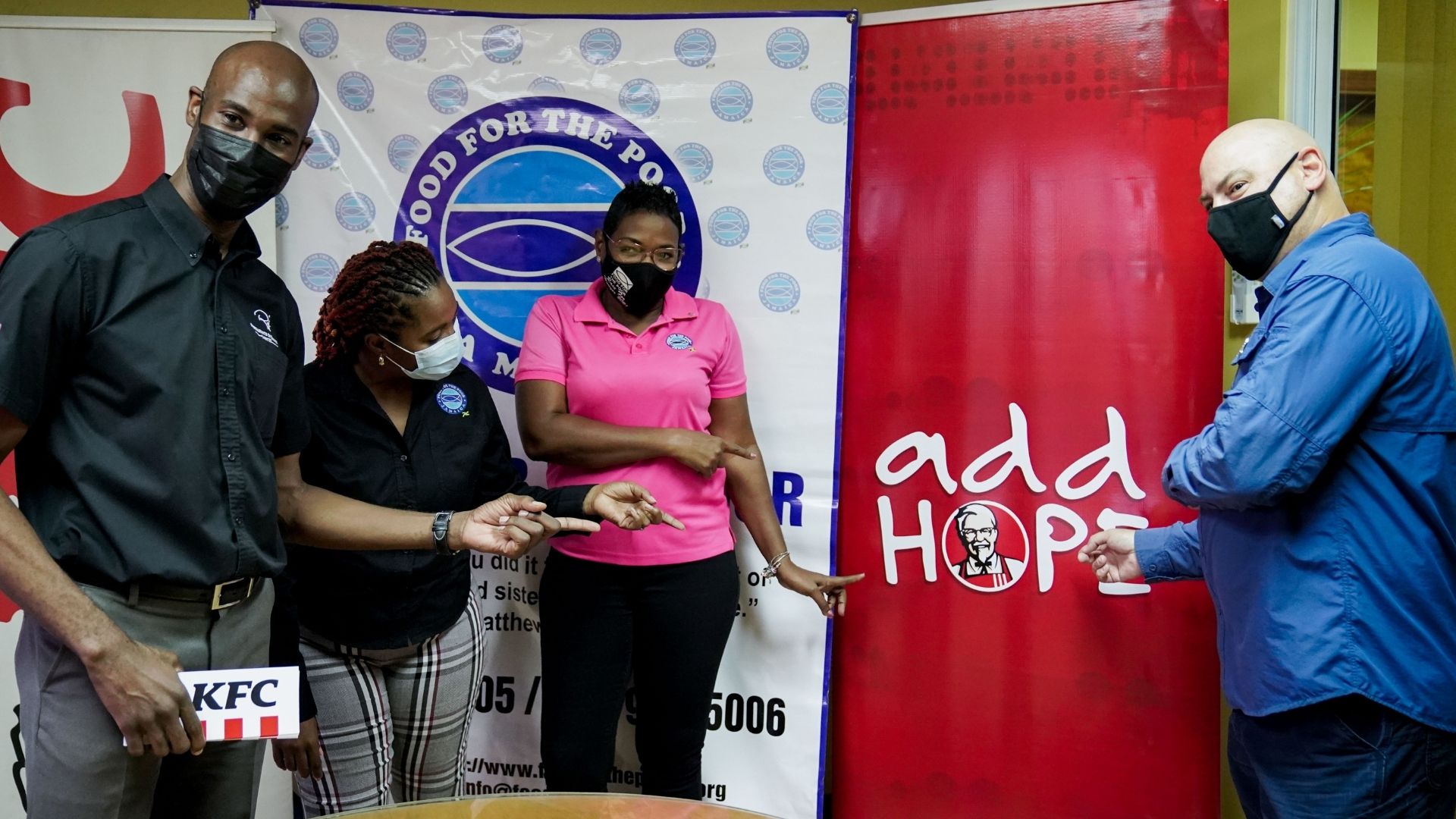 KFC 'Add Hope' donates 1,000 meals to FFP national relief programme