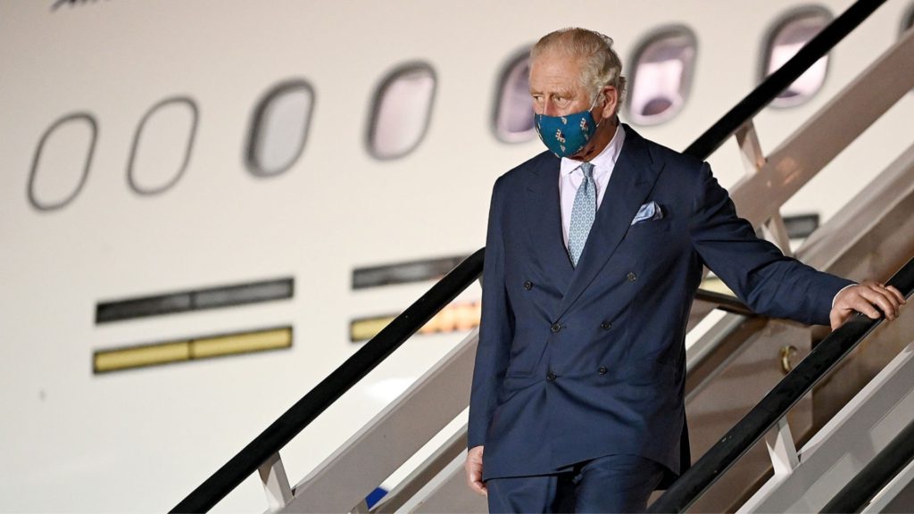 Prince Charles arrives in Barbados to commemorate the creation of a ...