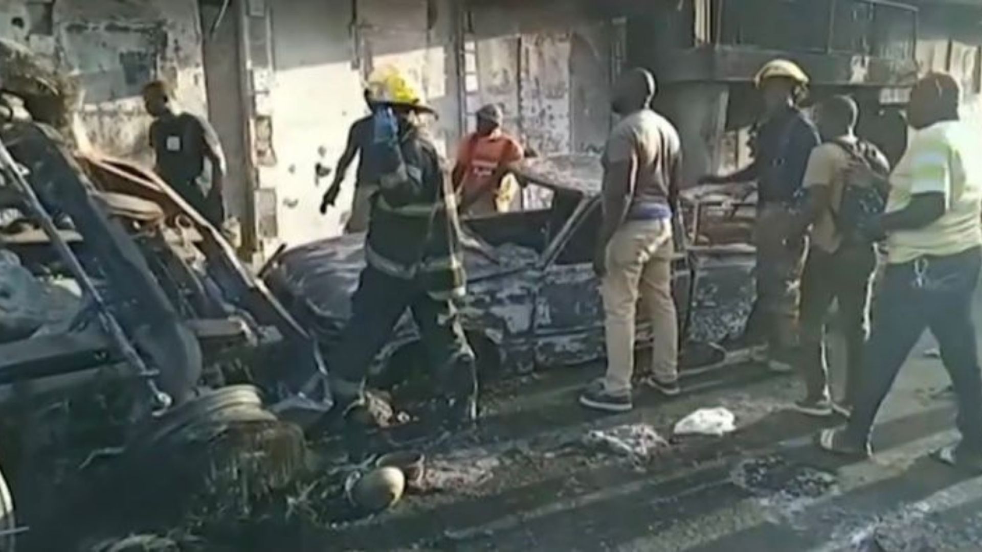 Over 50 dead, dozens injured after gasoline truck explodes in Haiti