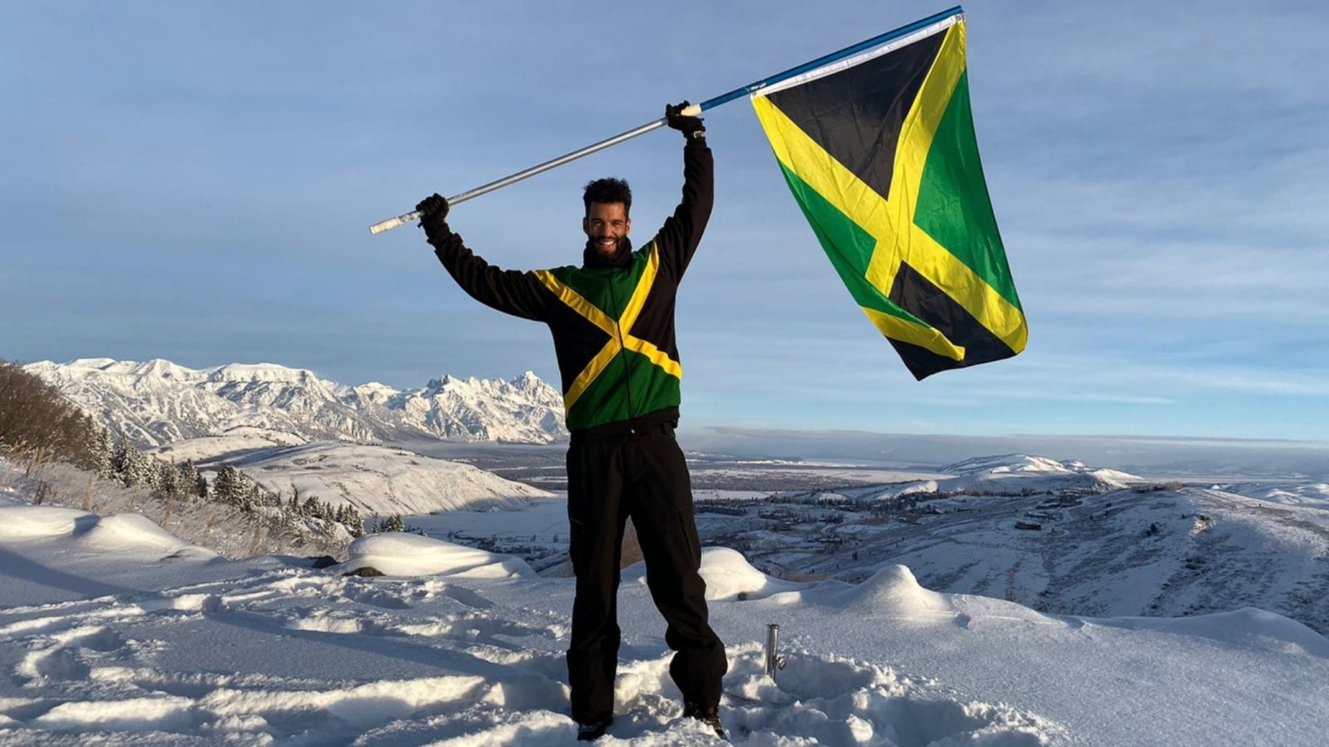 Benjamin Alexander: first skier to represent Jamaica at Winter Olympics