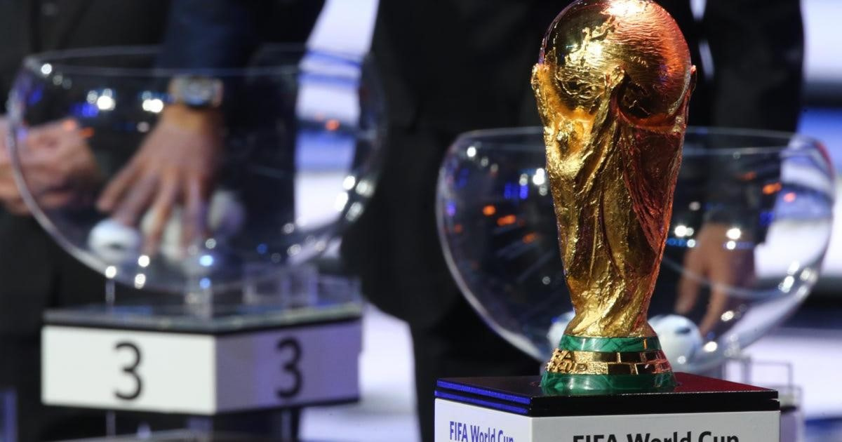 Teams for World Cup draw revealed