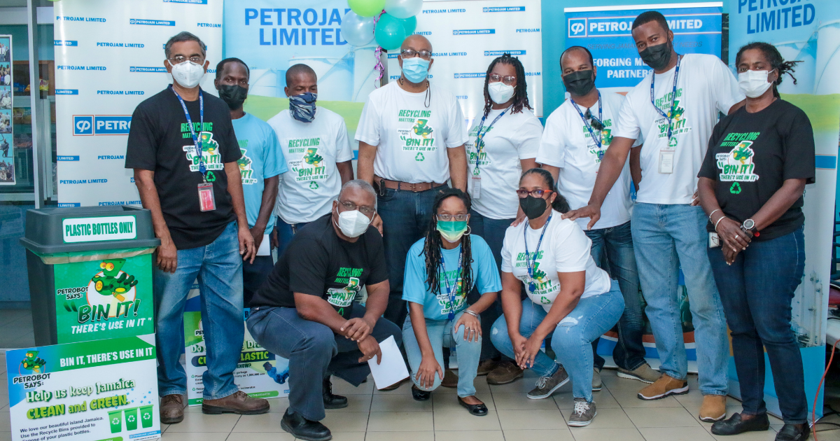 Petrojam Limited promotes recycling and environmental sustainability