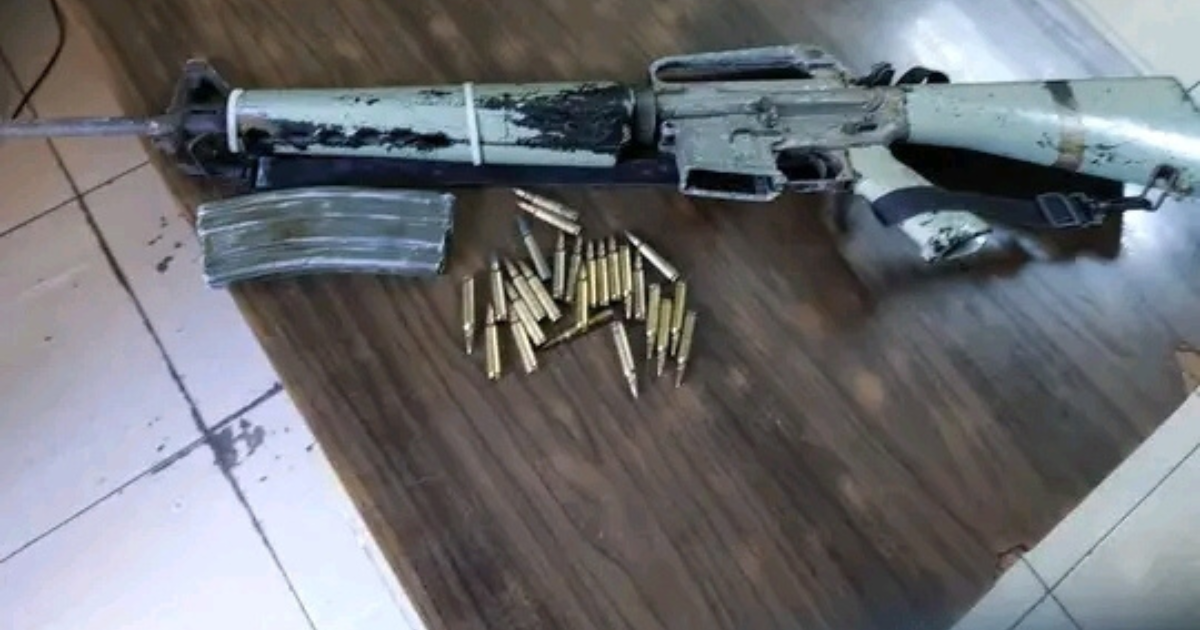 M16 rifle seized in Central Village