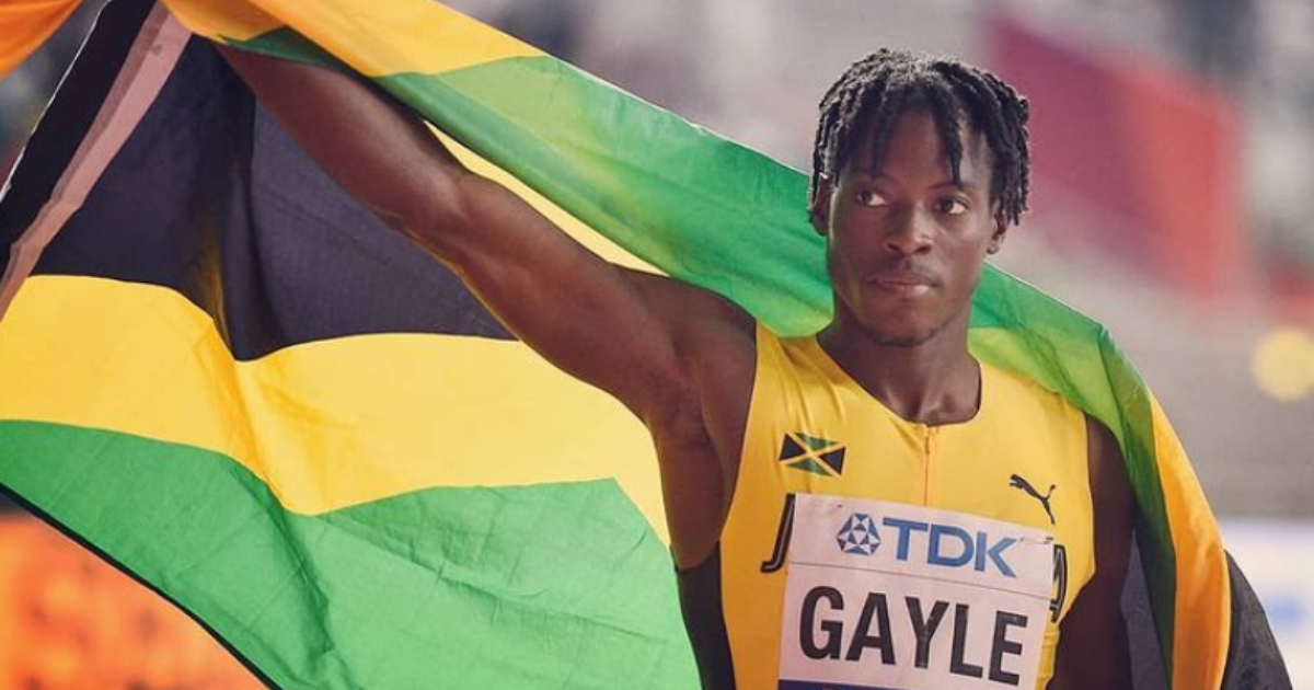 World Champion Gayle against the clock for fitness