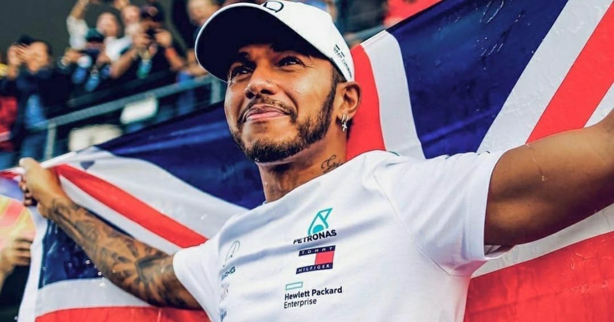 Hamilton sets new podium record at home in Britain