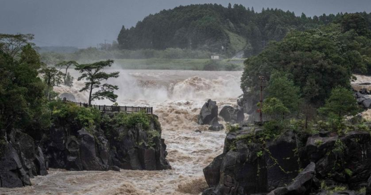 Four killed in Japan typhoon