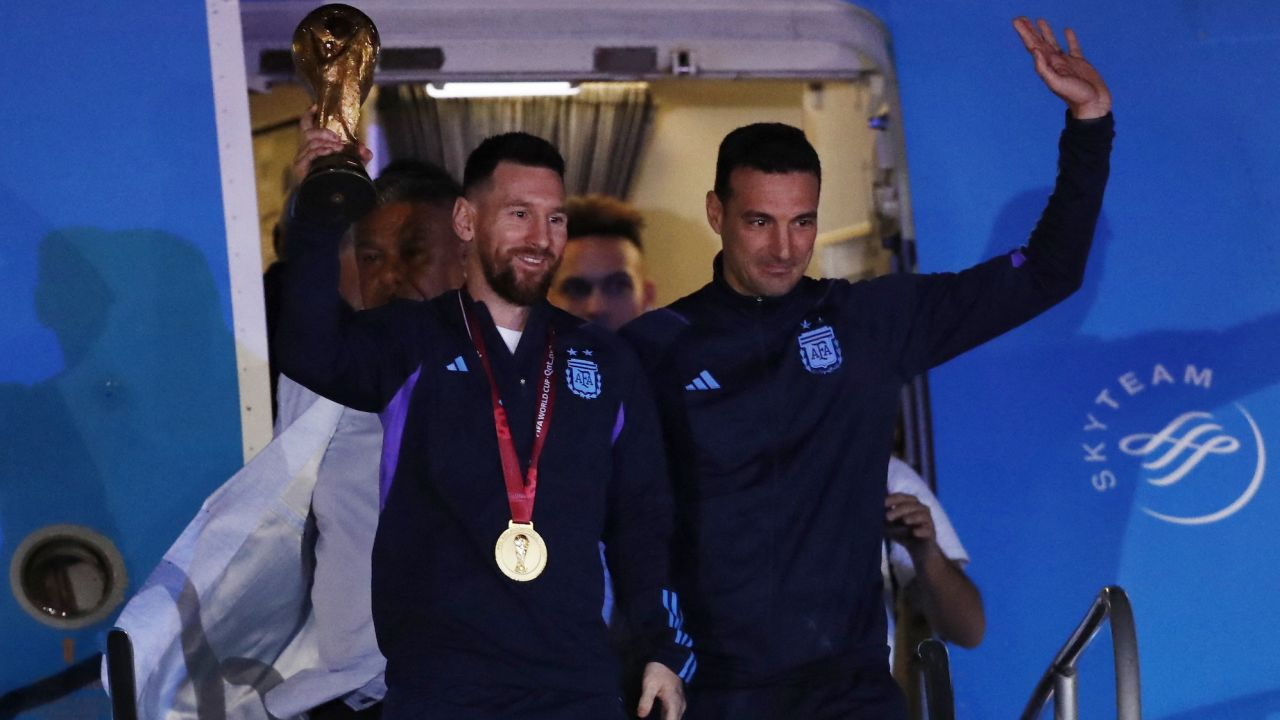 A Hero's welcome for Argentina's World Cup champs