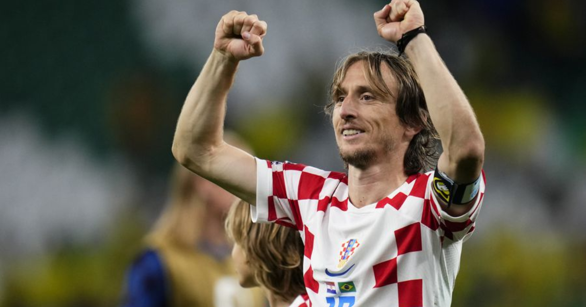 Luka Modric ends World Cup career on a high with Croatia