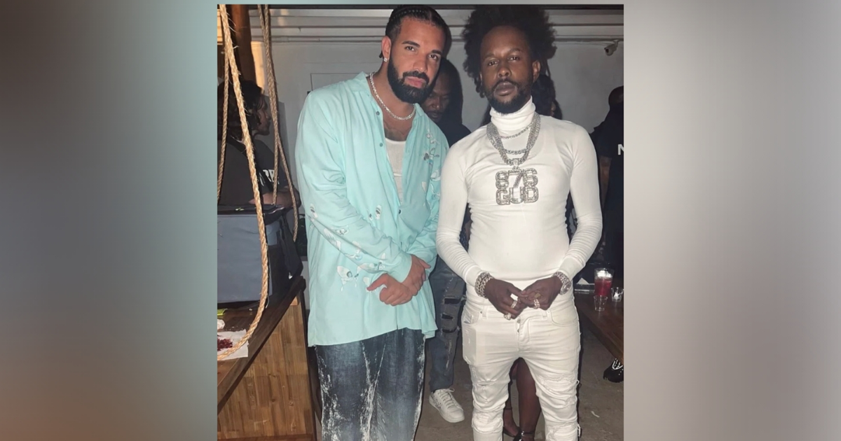 Drake in his patois bag on Popcaan's 'We Caa Done' single