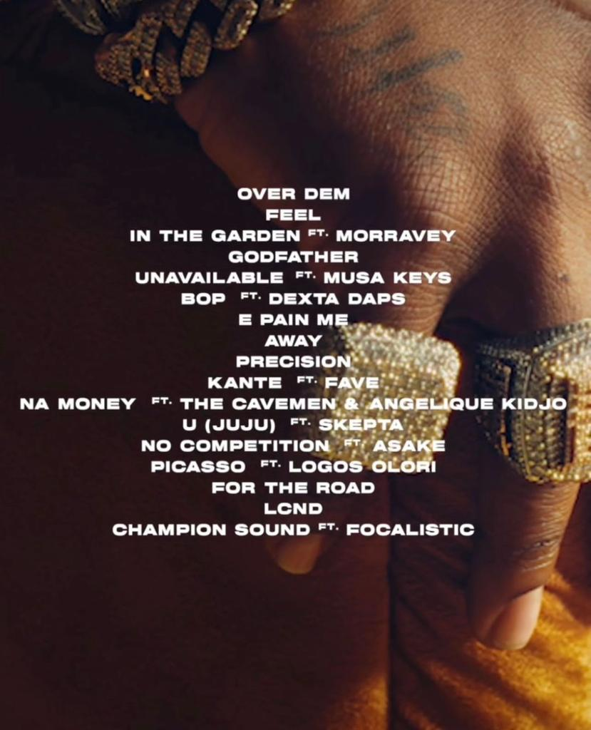 Dexta Daps featured on Davido's 'Timeless' album