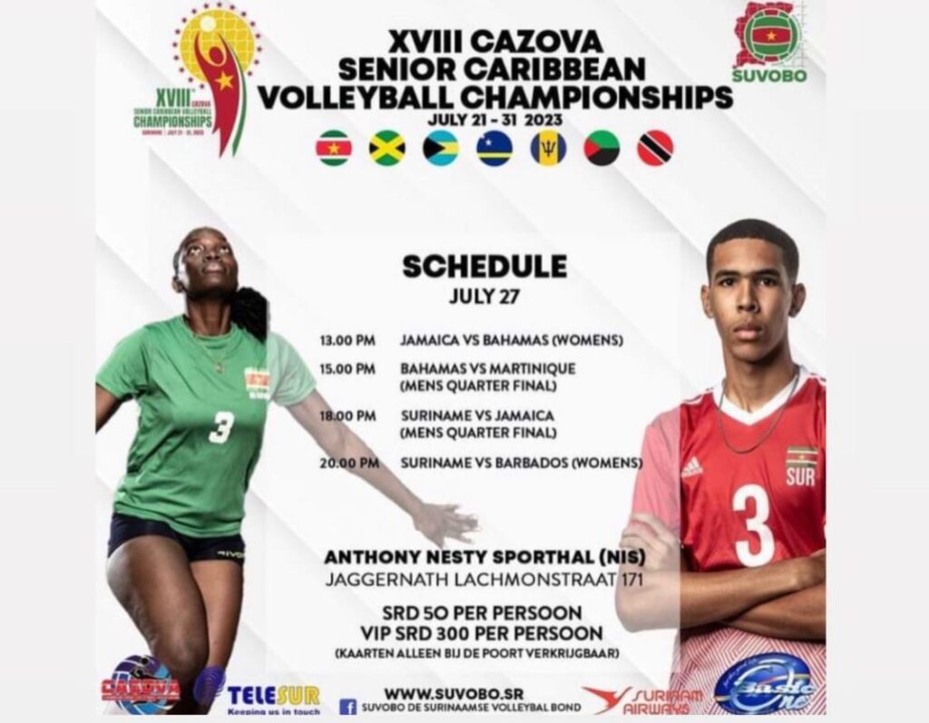 Ja Women’s Volleyball team remain unbeaten at 2023 Cazova Senior ...