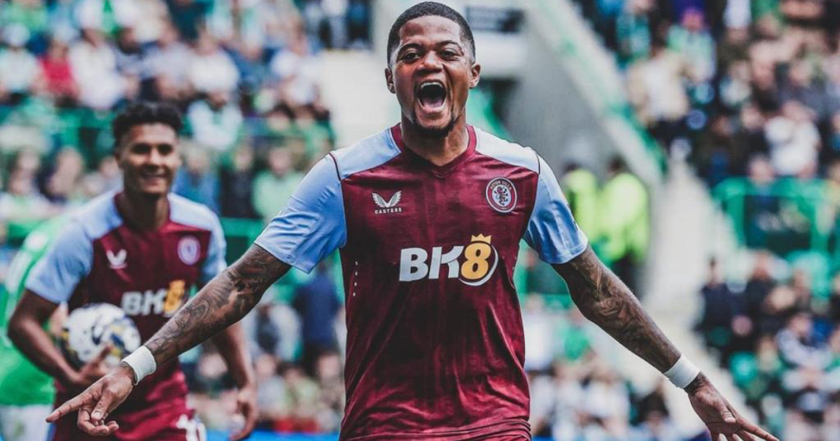 Leon Bailey strikes goal for Aston Villa