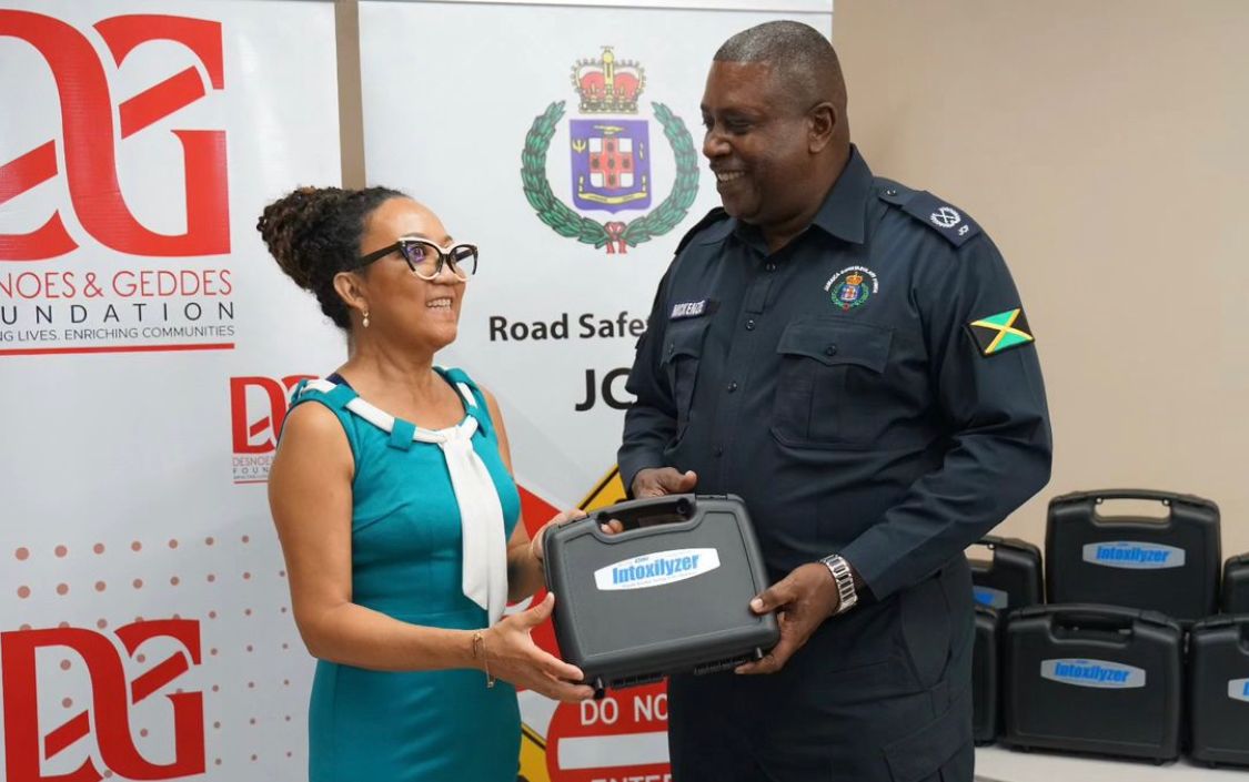 D&G Foundation gives JCF 50 new breathalyser kits