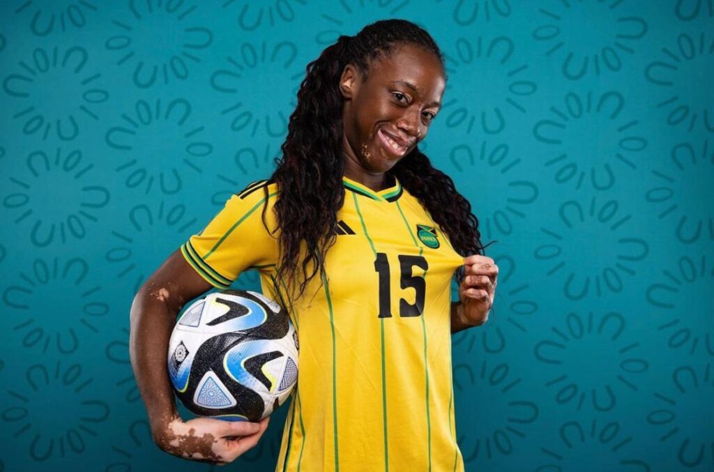 Reggae Girl Cameron scores for Real Beats in Spain