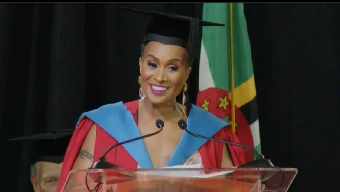Alison Hinds honoured with PhD