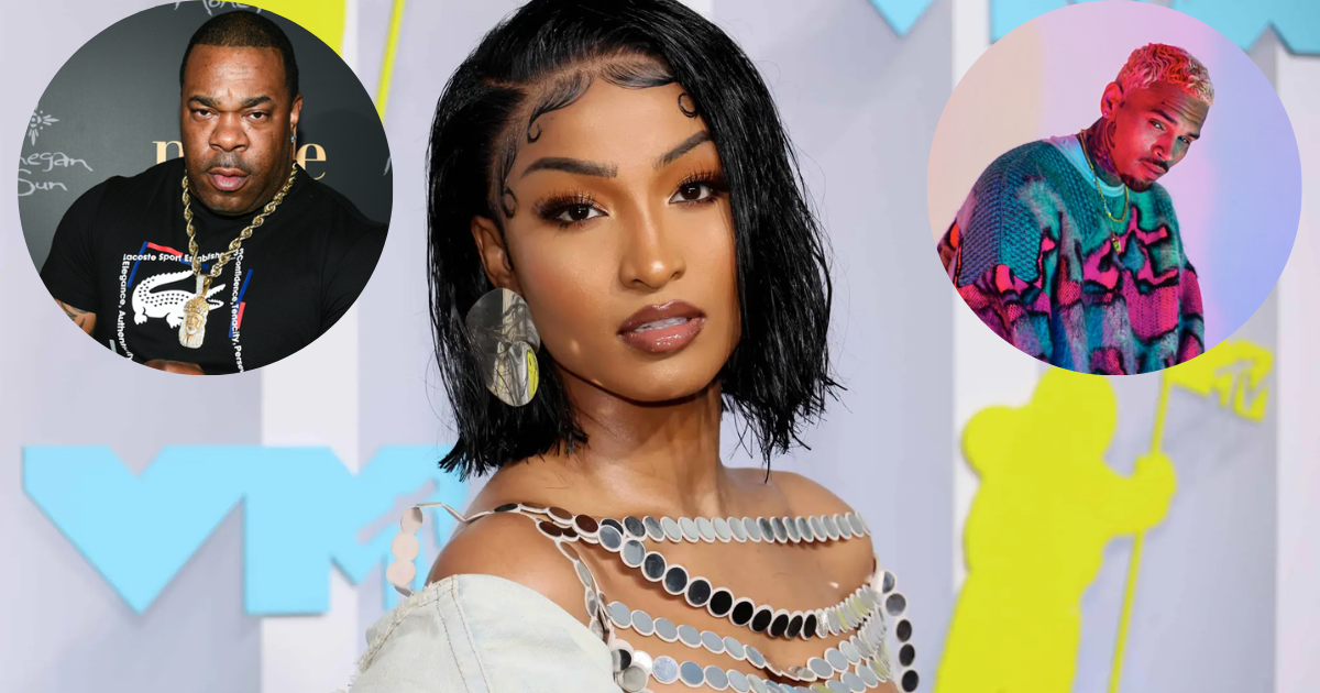 Shenseea, Chris Brown and Busta Rhymes team up for "Block Busta"