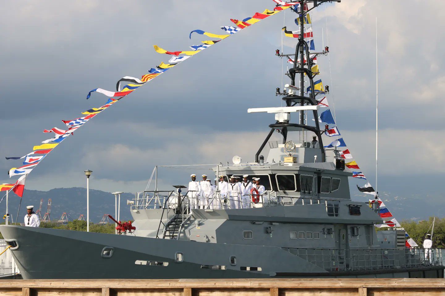 JDF gets new ship to enhance security