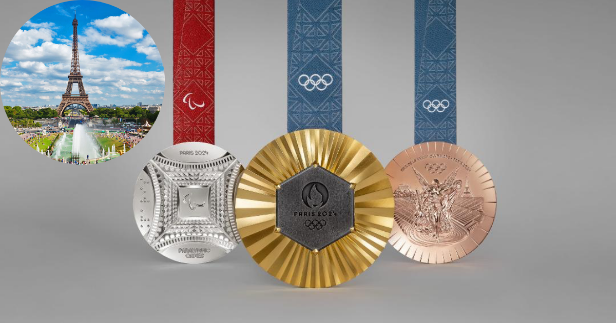 Paris Olympic and Paralympic medals to include metal from the Eiffel Tower
