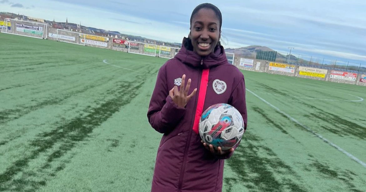 Reggae Girl "Sade" Adamolekun named in Scottish Women's Premier League ...