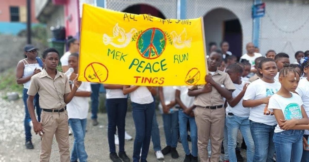 “Let Peace Run Things!"