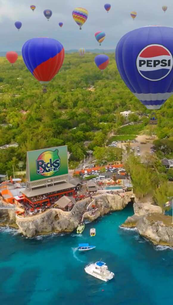 Pepsi Unveils Historic AI Stunt Featuring Jamaica on Times Square Billboard