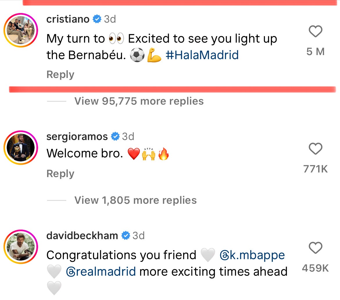 Cristiano Ronaldo breaks record for most-liked comment on Instagram