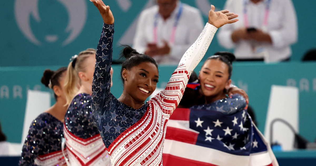 Simone Biles’ historic performance leads USA to Olympic Gold