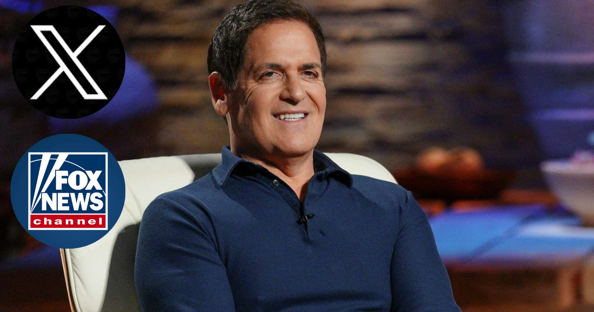 Shark Tank star Mark Cuban wants to buy X(formerly Twitter) and Fox News