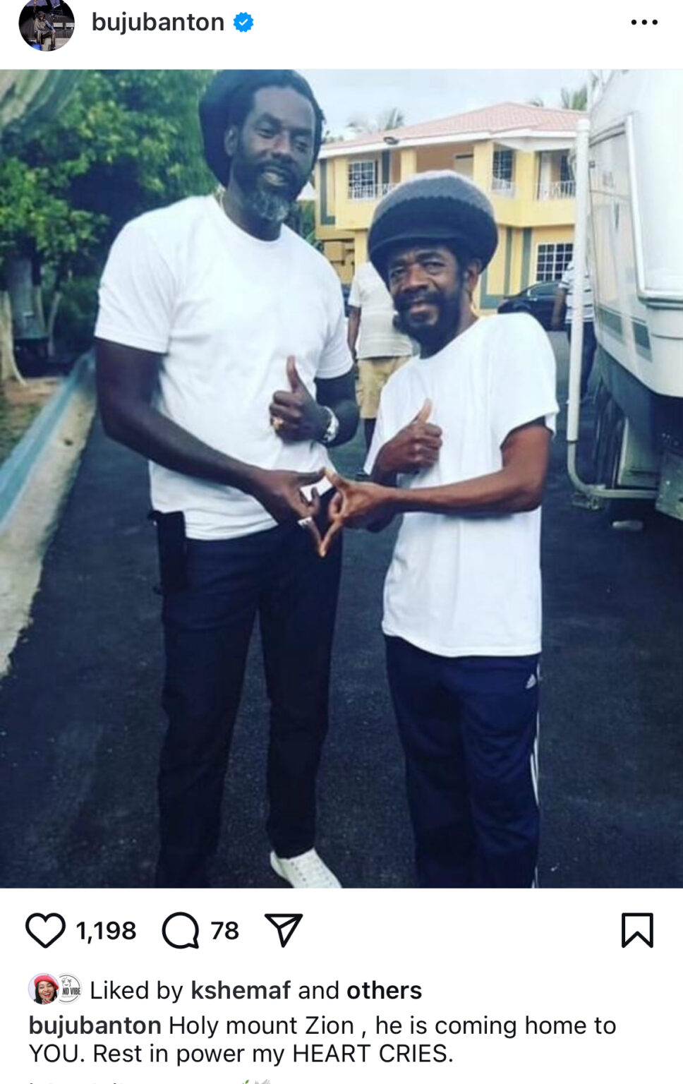 Outpouring of tributes flow for Iconic Reggae star "Cocoa Tea"