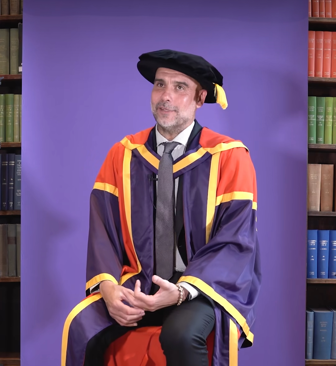"DR. PEP": MANCITY MANAGER PEP GUARDIOLA AWARDED HONORARY DOCTORATE DEGREE