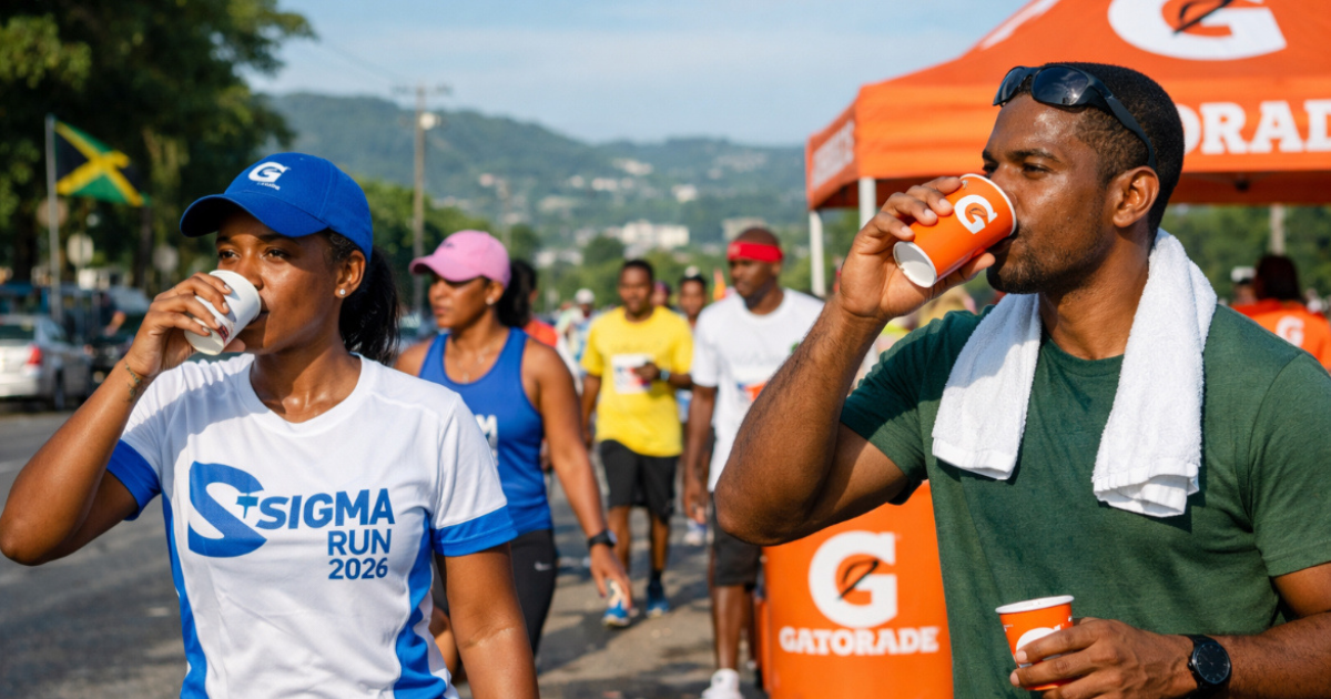 GATORADE FUELS HYDRATION FOR RUNNERS AND WALKERS AT THIS SUNDAY'S SIGMA RUN